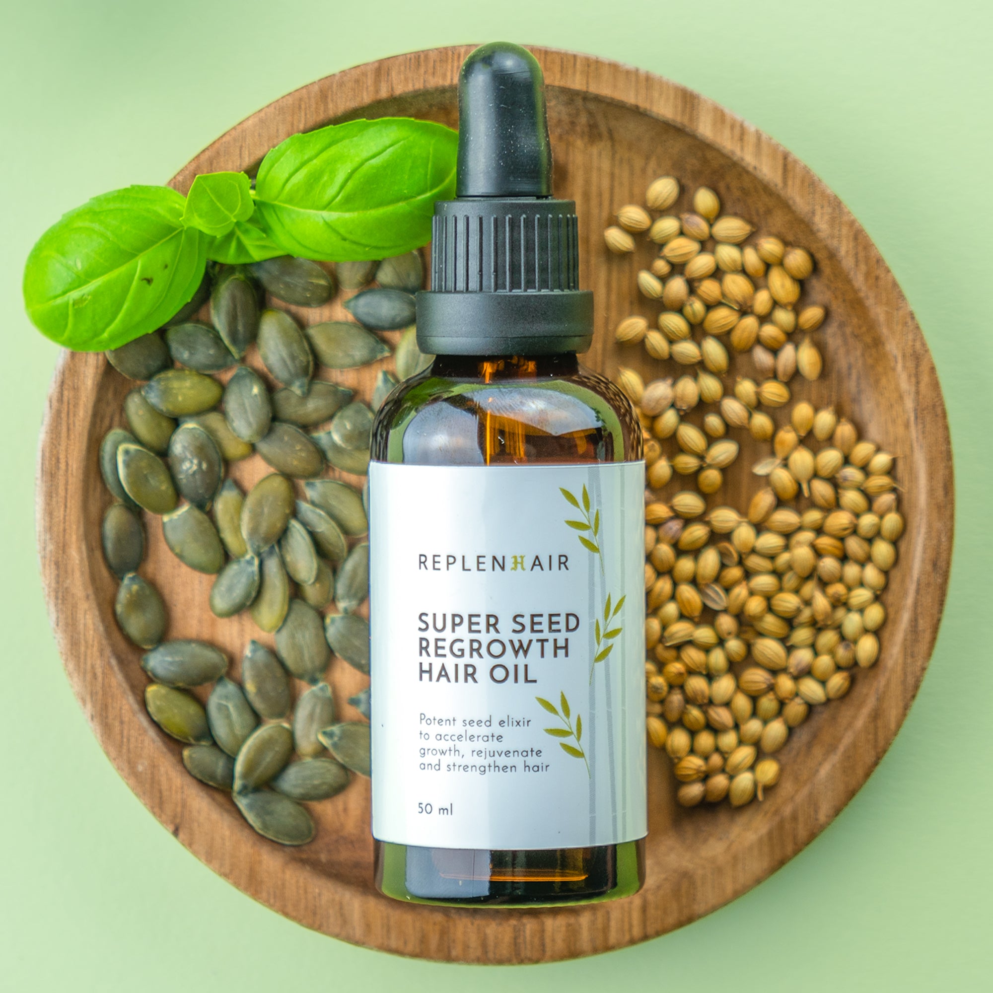 Super Seed Regrowth Hair Oil | Replenhair