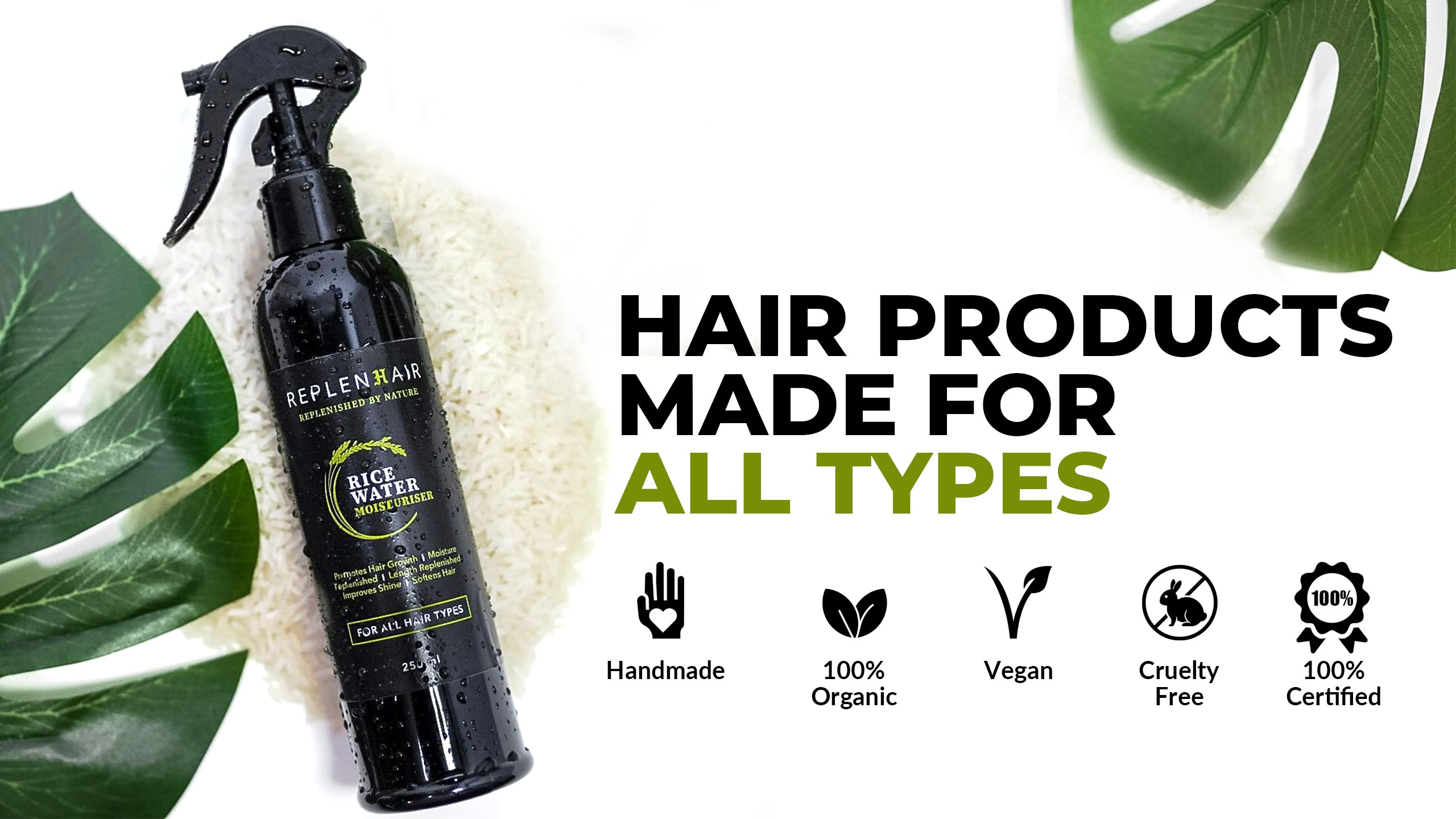 Replenhair | 100% Natural Skin & Hair Care Products